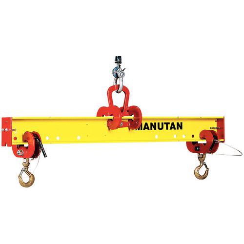 Traverse, einstellbar von 3 bis 4 m - Tragkraft 1000 bis 5000 kg ...