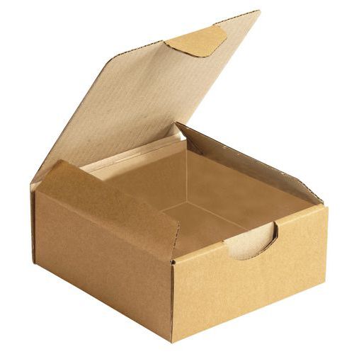 Vielseitig verwendbarer Versandkarton aus Kraftkarton - Mit Lasche ...