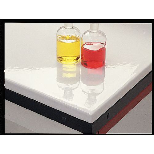 Modularer Labortisch – Stein – ohne Rückwand - Manutan.de