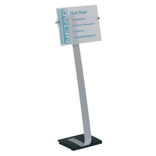 Informationstafel auf Ständer Sign Stand® - Manutan.de