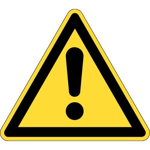 Warnschild - Allgemeines Warnzeichen - Schild - Manutan.de