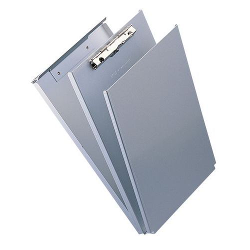 Klemmbrett mit Ablage - Aluminium - Manutan.de