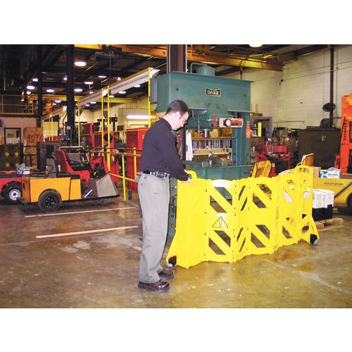 Tragbare mobile Absperrung - Manutan.de